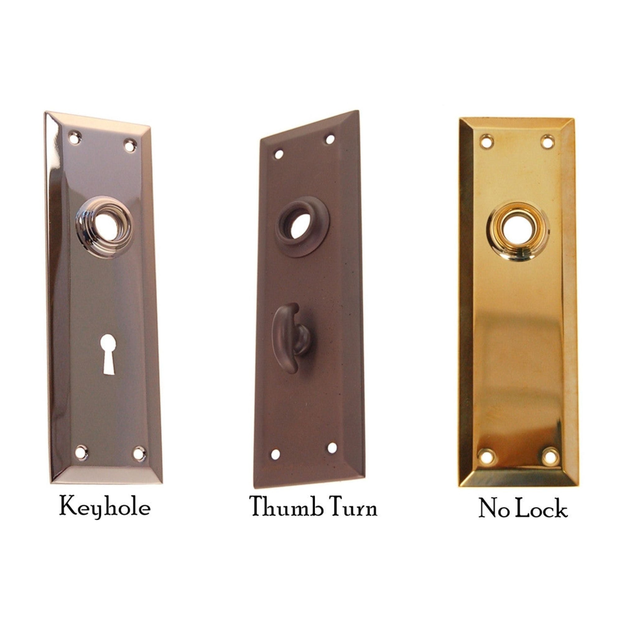 Plate around door knob store