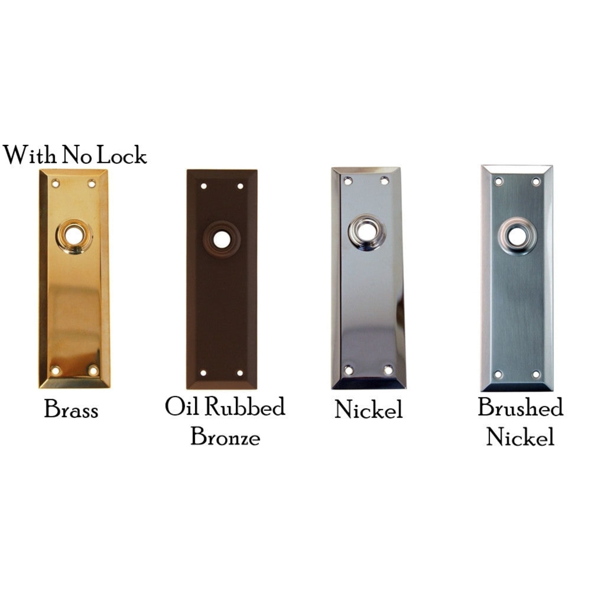 Door Knob Trim Plate Restoration Supplies