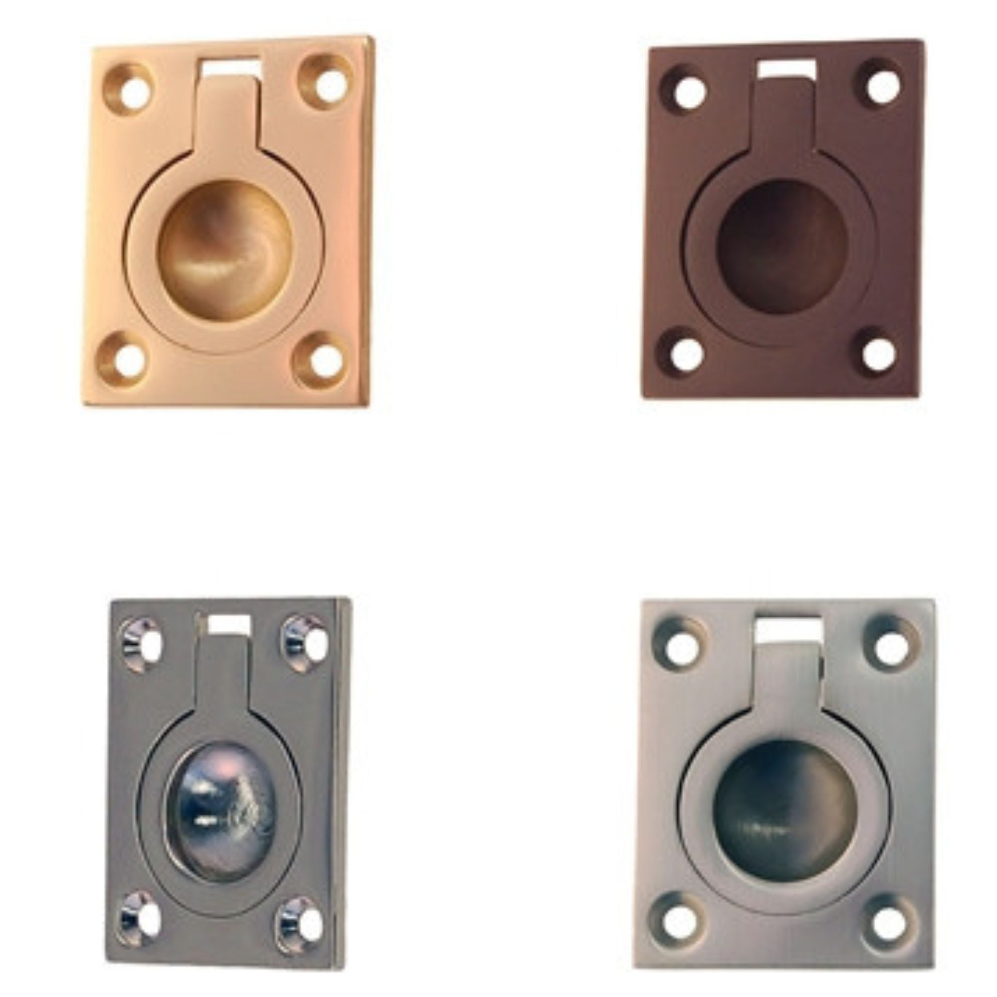 Flush Recessed Finger Pull: Elegant and Functional Design in 4 Finishe ...